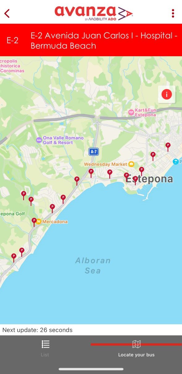 Untangling the buses in the Costa del Sol - Mama Málaga